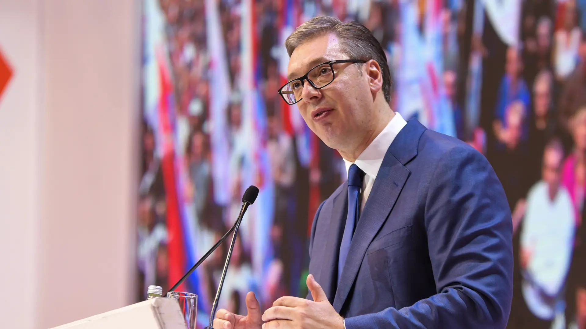 Predsednik Vučić iz Skoplja: Kao i u vreme Svetog Save Srbija izabrala slobodu, a ne podaništvo